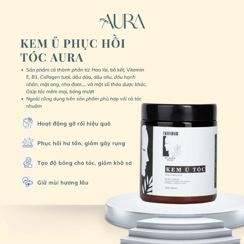 Kem Ủ Phục Hồi Tóc Aura | Shopee Việt Nam