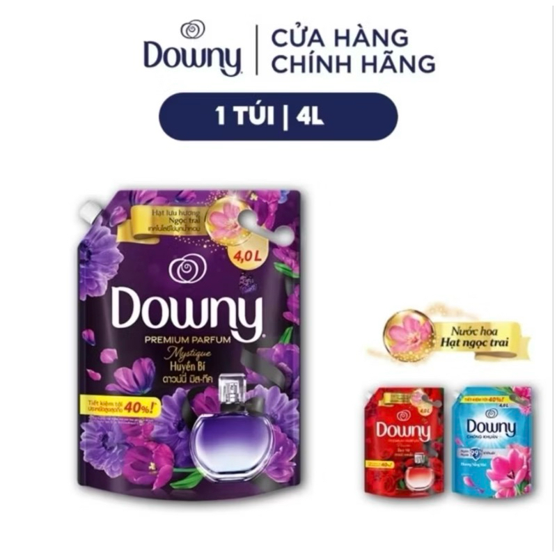 Nước Xả Vải Downy 3kg 4L Huyền Bí & Đam mê vs Nắng Mai [ Date mới ] | Shopee Việt Nam