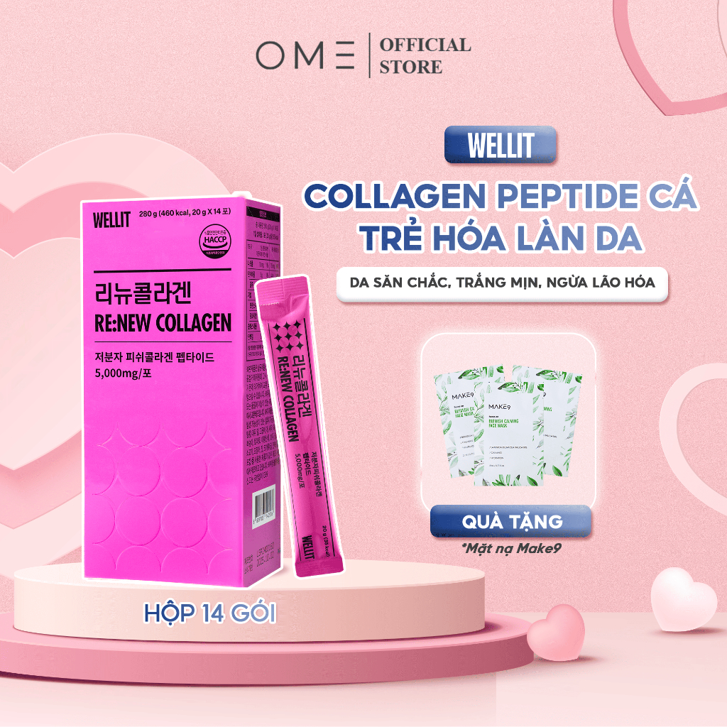 [NHẬP KHẨU CHÍNH HÃNG] Collagen Peptide Cá Hàm Lượng Cao 5000mg Tái Tạo ...