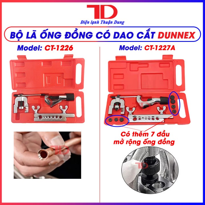 Bộ lã ống đồng CT-1226 và CT-1227 kèm dao cắt - Điện Lạnh Thuận Dung ...