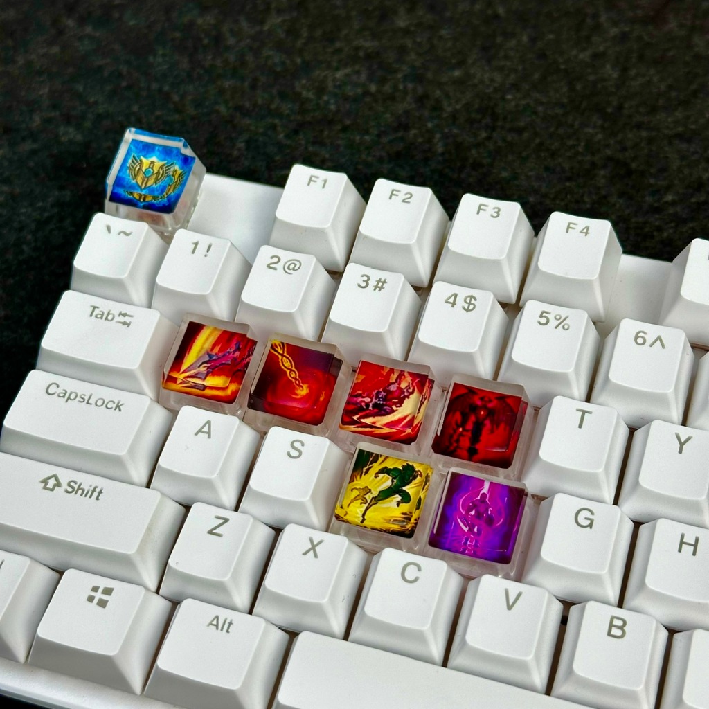 Keycap skill lol bộ phím cơ gắn nút skill lol, Keycap Liên Minh - Hali ...