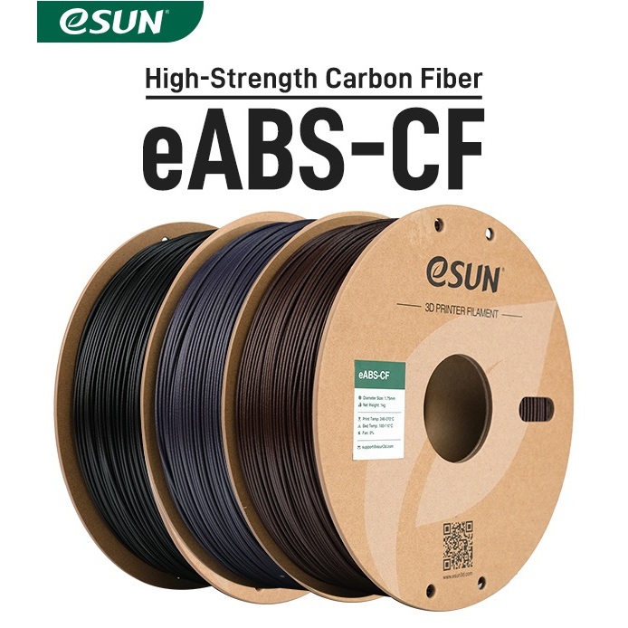 Nhựa in 3d eSun eABS-CF carbon 1kg/ Cuộn | Shopee Việt Nam