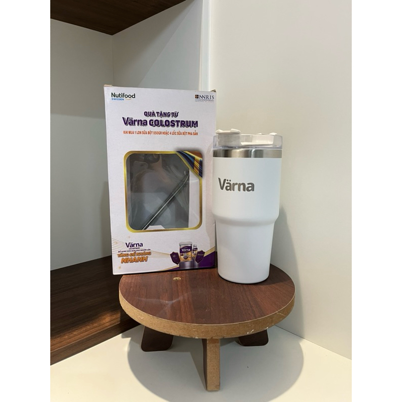Ly giữ nhiệt INOX Varna 600ml kèm ống hút - Quà tặng Nutifood | Shopee ...