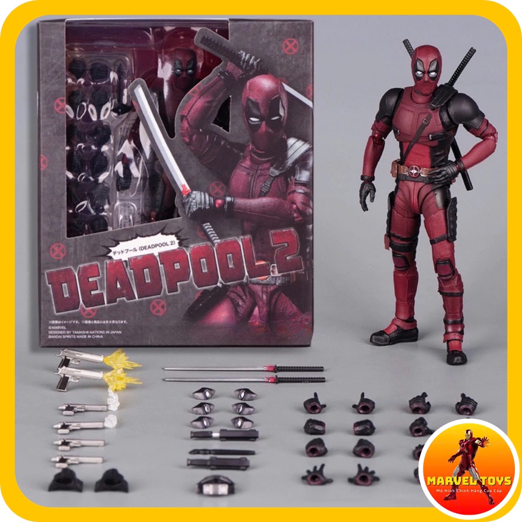 Mô Hình Deadpool SHF KO Bootleg Marvel Có Khớp Di Chuyển | Shopee Việt Nam