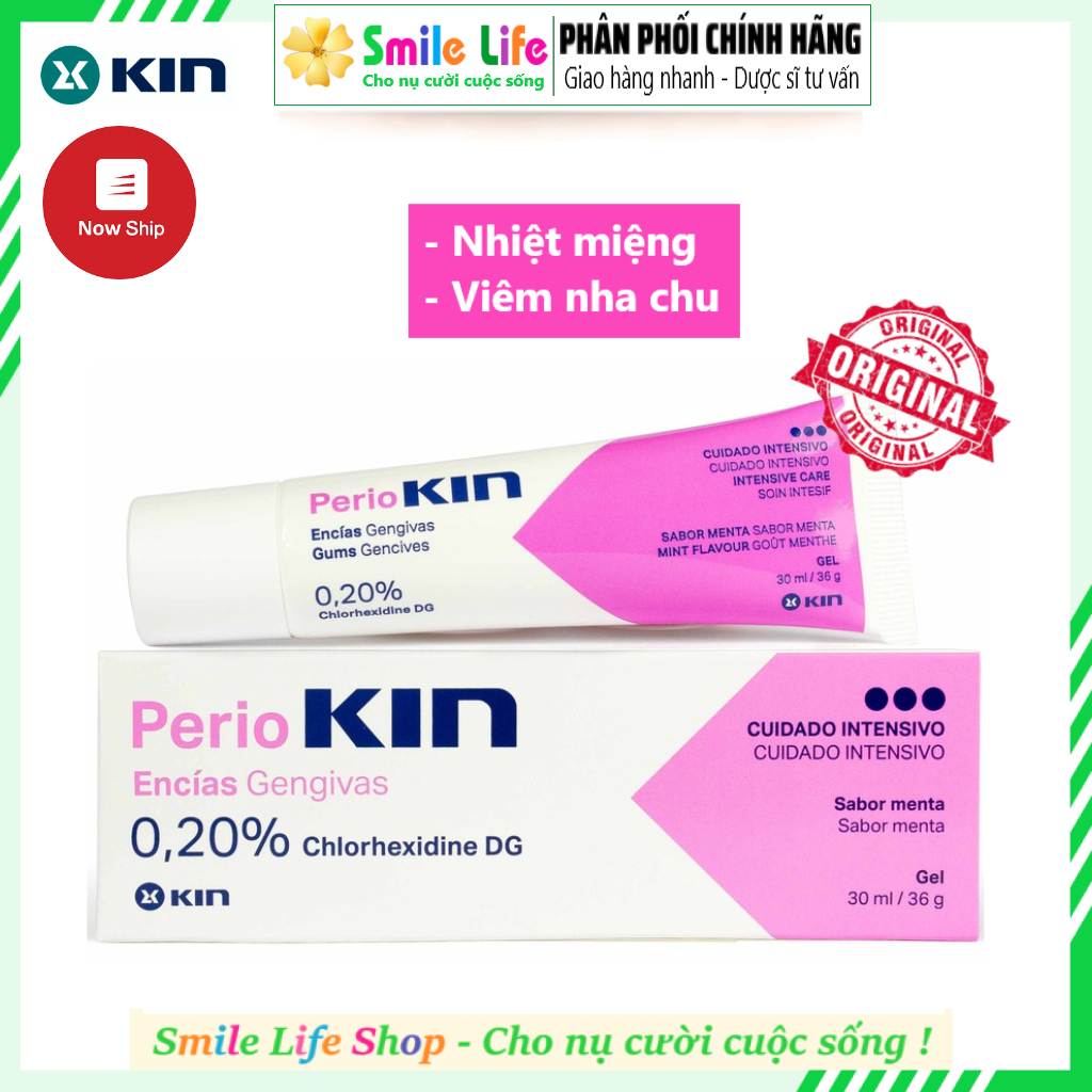 SMILE LIFE | Gel bôi Nhiệt Miệng & Viêm Nướu - PerioKIN & Foramen ® 36g ...