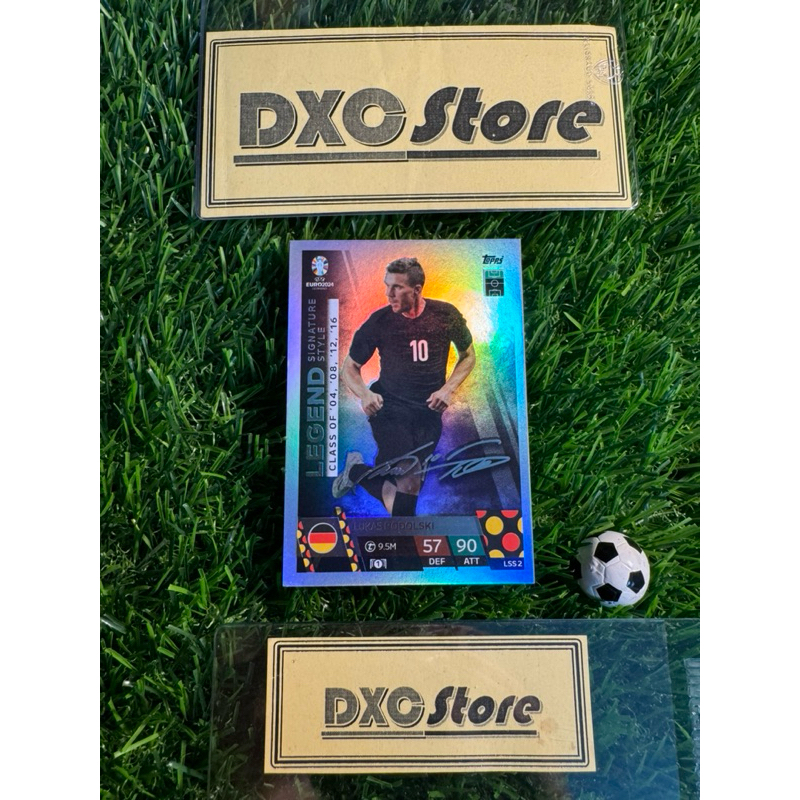 [ CHÍNH HÃNG ] - LEGEND SIGNATURE STYLE - TOPPS MATCH ATTAX EURO 2024 ...