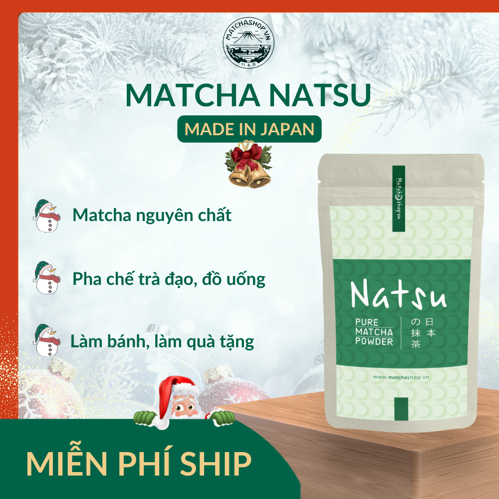 Bột Matcha Natsu Nhập Khâu Nhật Bản Gói Nhỏ | Shopee Việt Nam