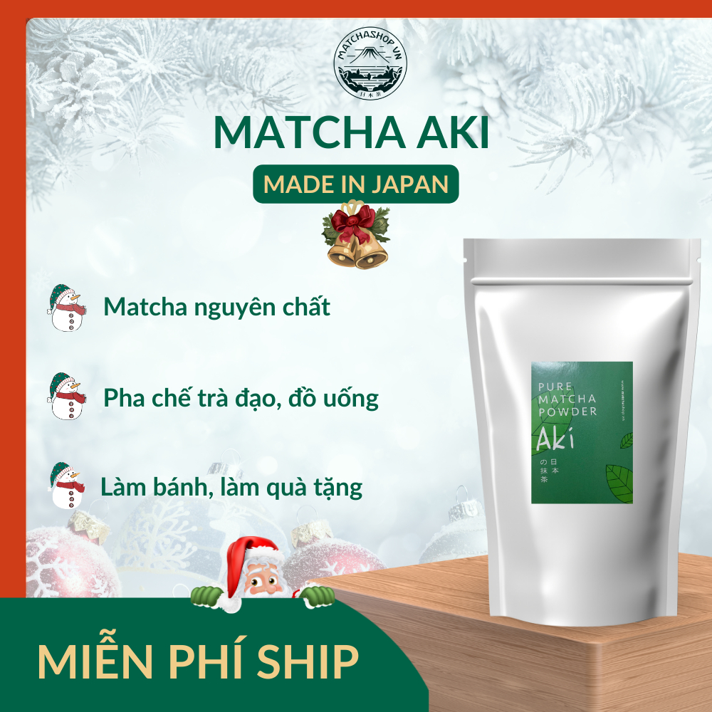 Bột Matcha Aki Nhập Khẩu Nhật Bản Túi 500G-1Kg | Shopee Việt Nam
