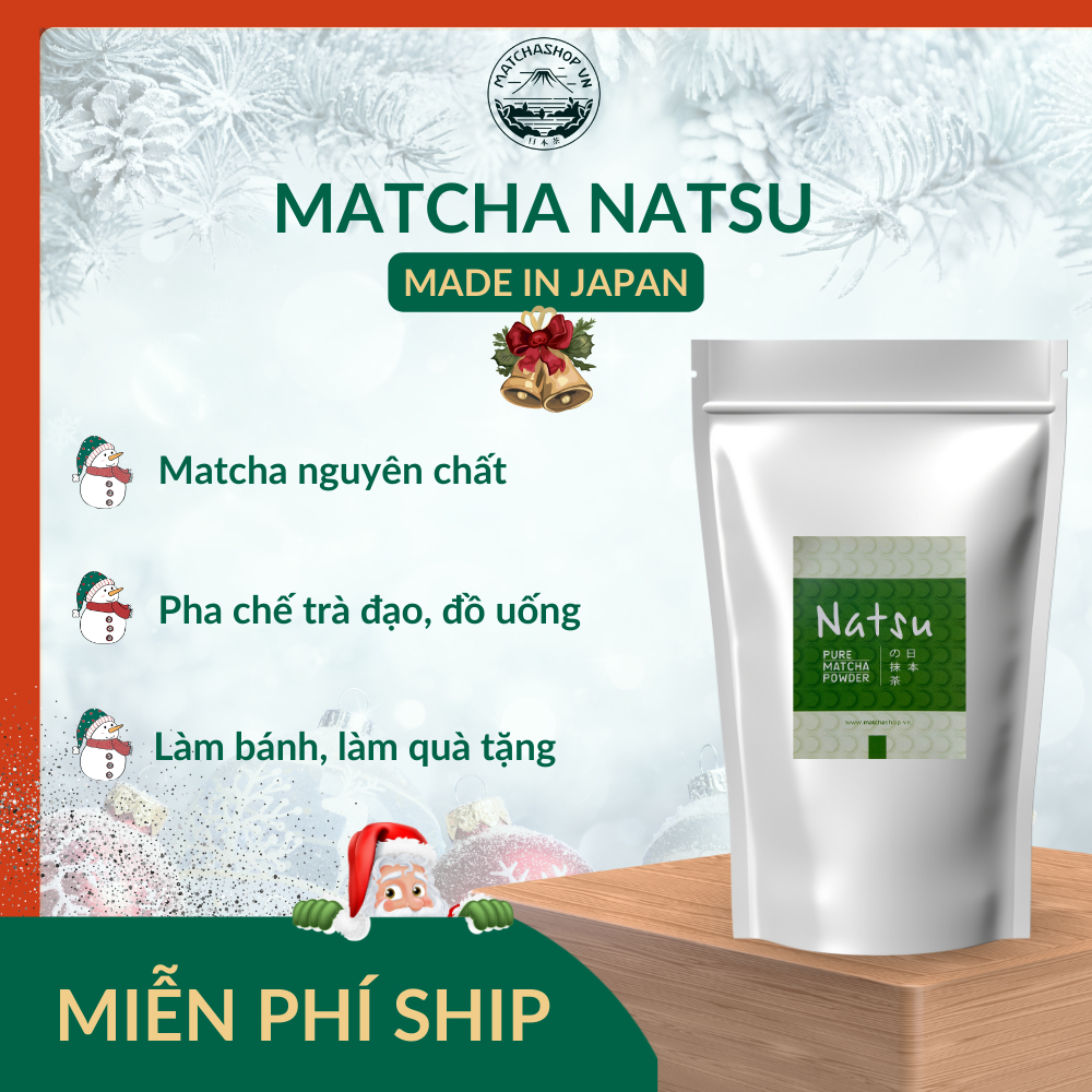 Bột Matcha Natsu Nhập Khẩu Nhật Bản Túi 500G-1Kg | Shopee Việt Nam