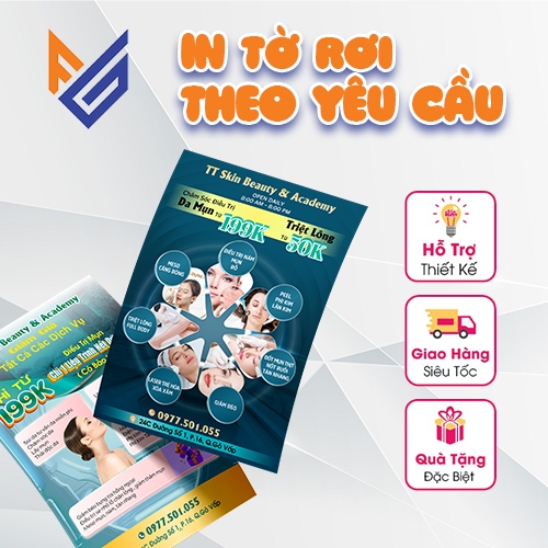In tờ rơi miễn phí thiết kế 1000 tờ rơi quảng cáo theo yêu cầu kích ...