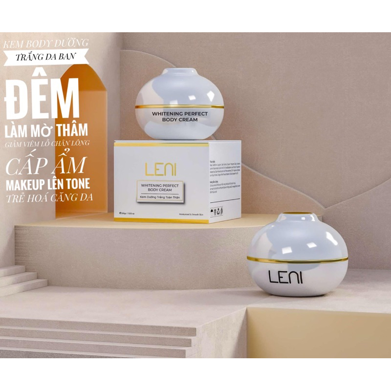 (Kem LENI chính hãng)(Tặng Oil test 10Ml) KEM BODYPERFECT LENI dưỡng ...