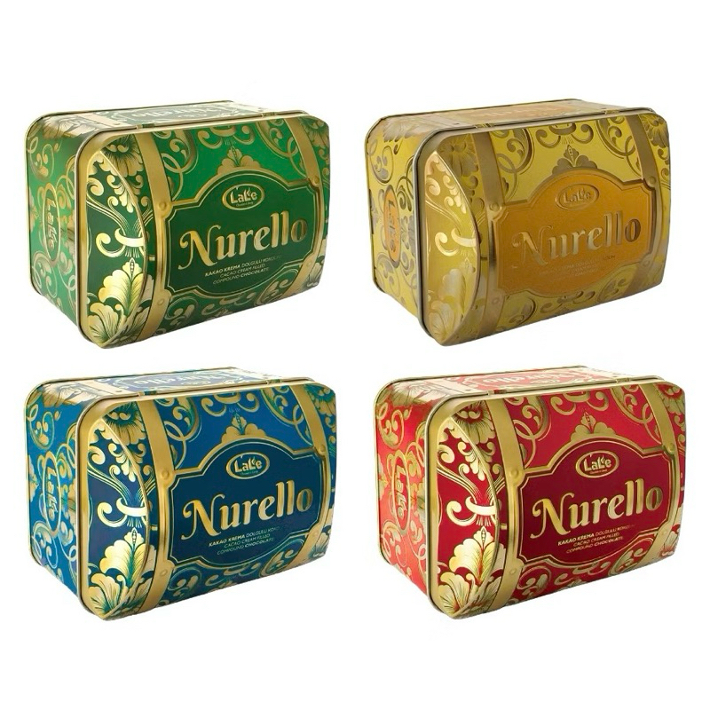 SOCOLA HỖN HỢP LALE NURELLO HỘP THIẾC 160G/ SOCOLA NURELLO HỘP RƯƠNG ...