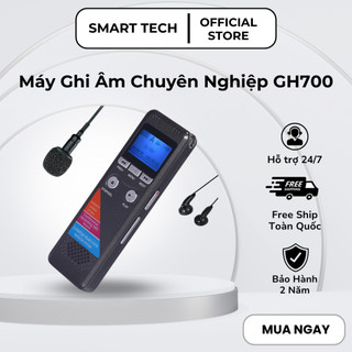Máy Ghi Âm Chuyên Nghiệp Sony GH700, Máy Thu Âm 2 Micro Lọc Tiếng Ồn ...