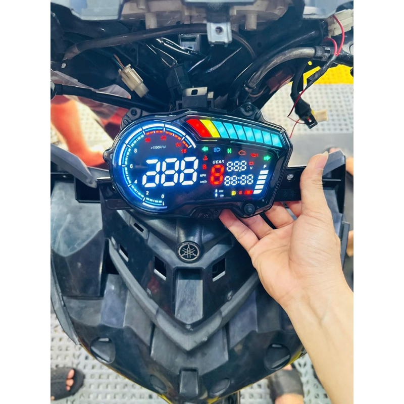 Đồng hồ gắn exciter 150 2015 đến 2018 v1 full led | Shopee Việt Nam