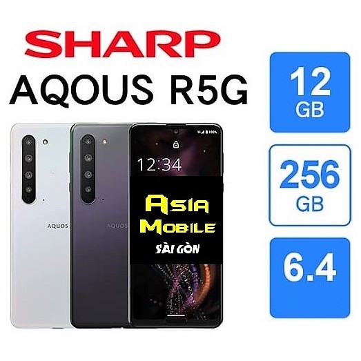 Điện thoại Sharp R5G màn 120Hz 2K - Snapdragon 865 ram 12G 256G - Máy Đẹp | Shopee Việt Nam