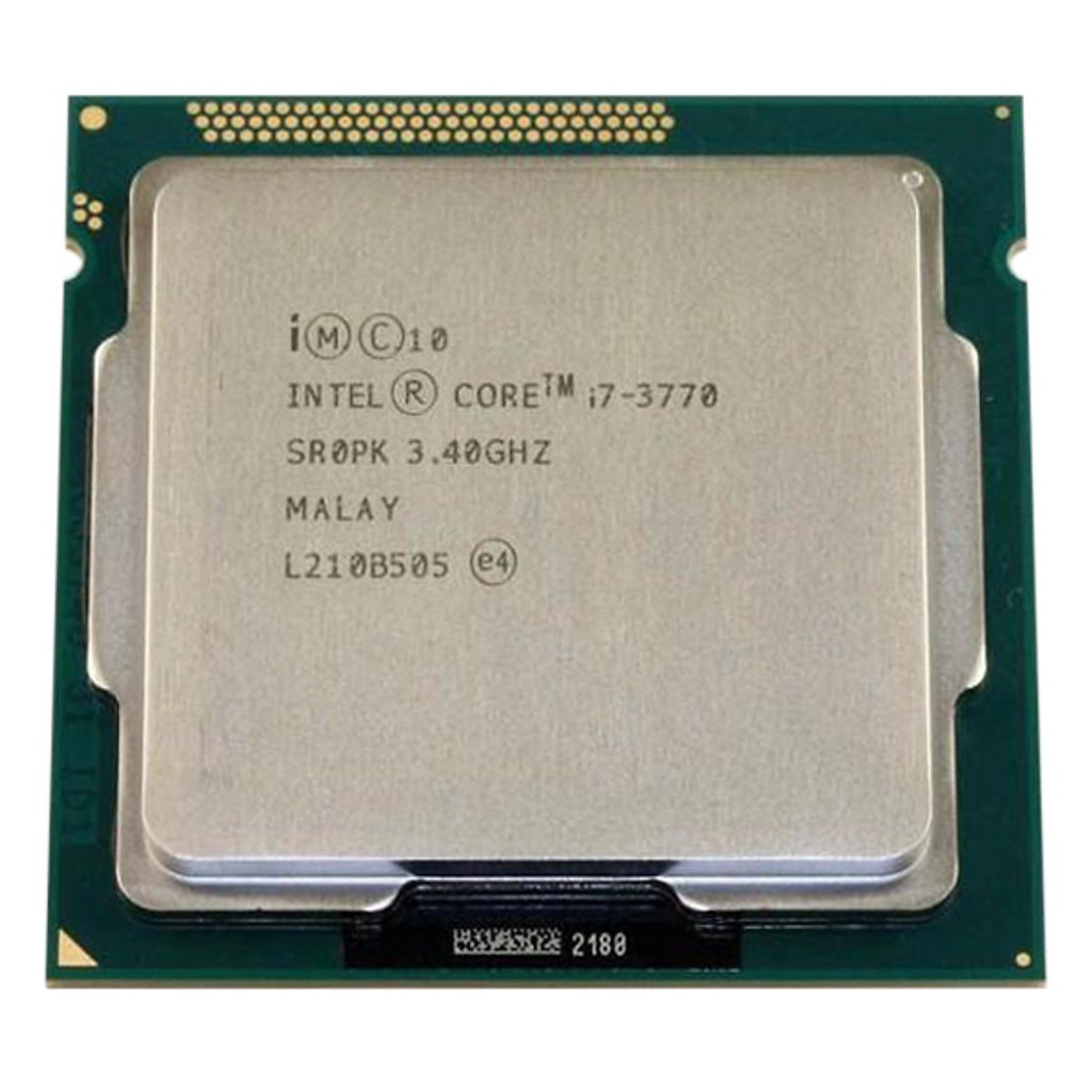 Intel Core i7 3770 - 4 Core 8 Threads 6M Cache Socket 1155 Bảo Hành 1 ...