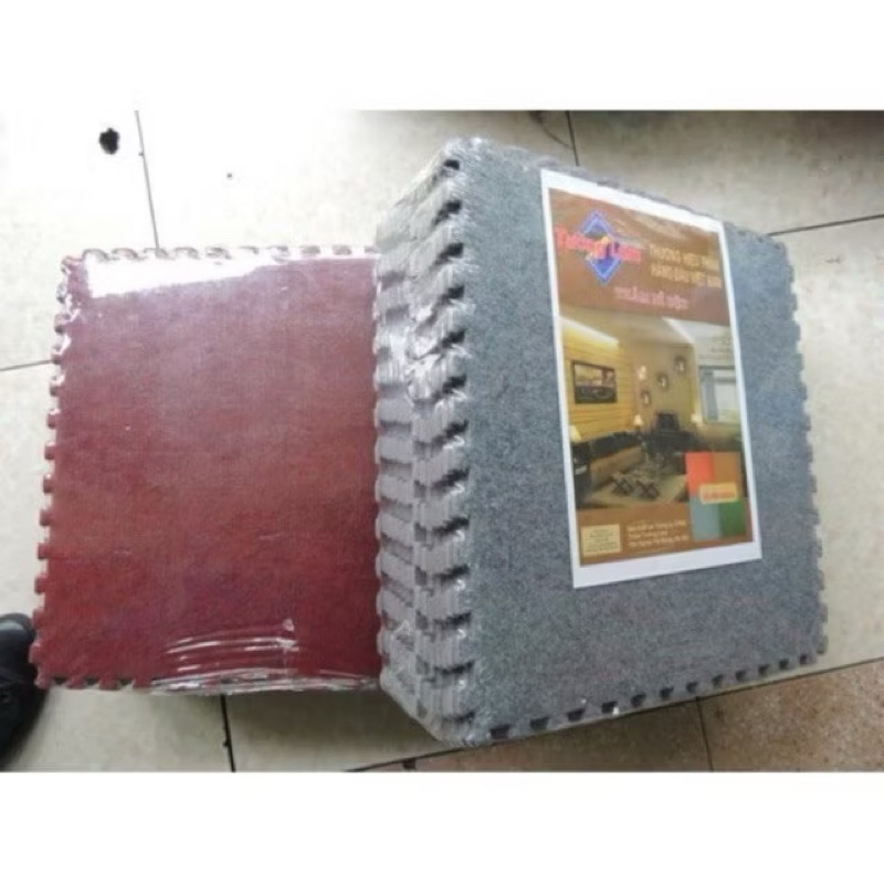 Thảm xốp nỉ ghép sàn Tưởng Lâm, Xốp ghép sàn loại 30*30/40*40 và 60*60 - Hàng Chính Hãng ...