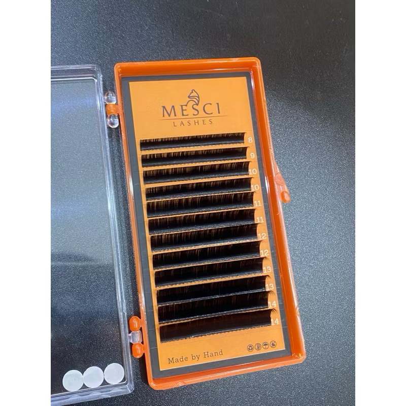 Lông mi mesci 0.07 cong C Cc D U đủ size | Shopee Việt Nam