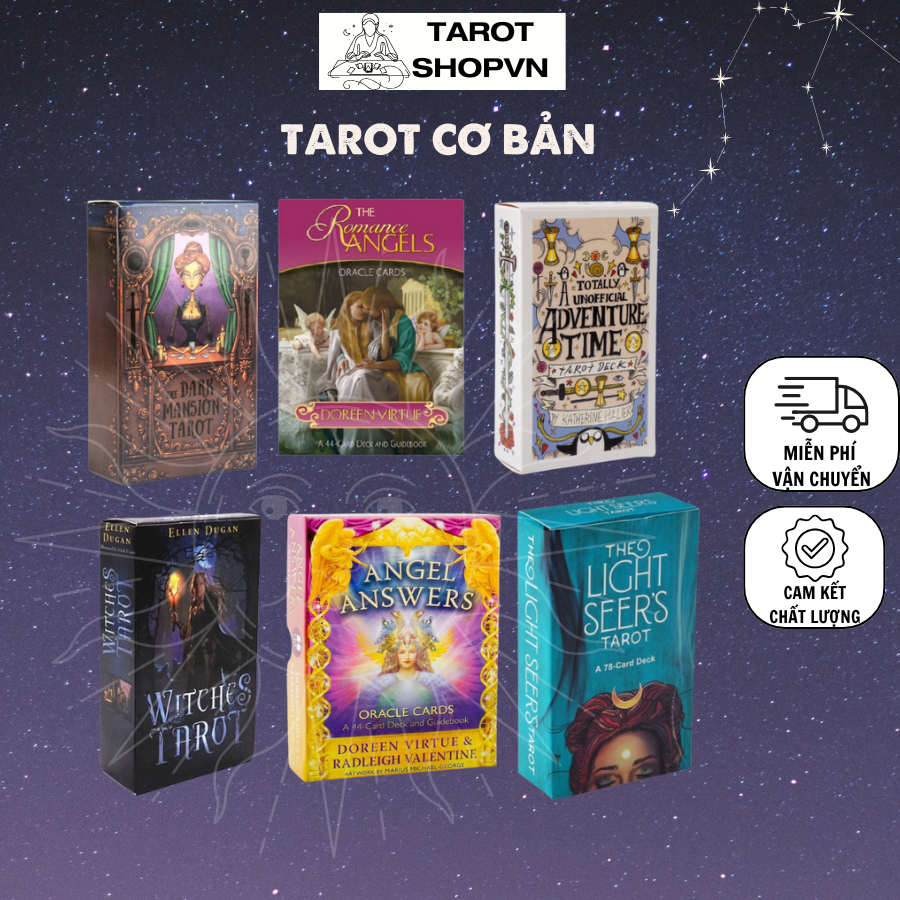 Bài Tarot new Size Thường, Light Seer’s, Witches, Romance Angels, Angel Answers - Tarotshop ...