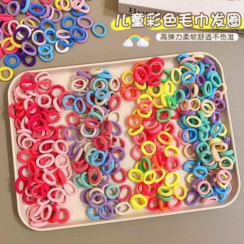 Chun cột tóc đủ màu cho bé | Shopee Việt Nam