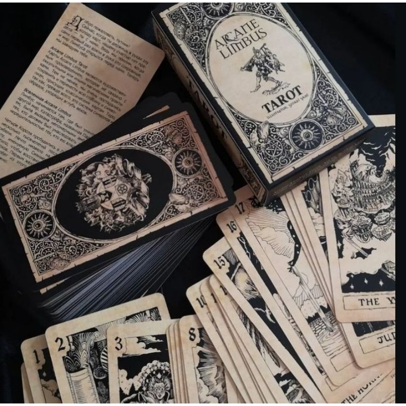 bộ bài arcane limbus tarot illustrator senkai yami | Shopee Việt Nam