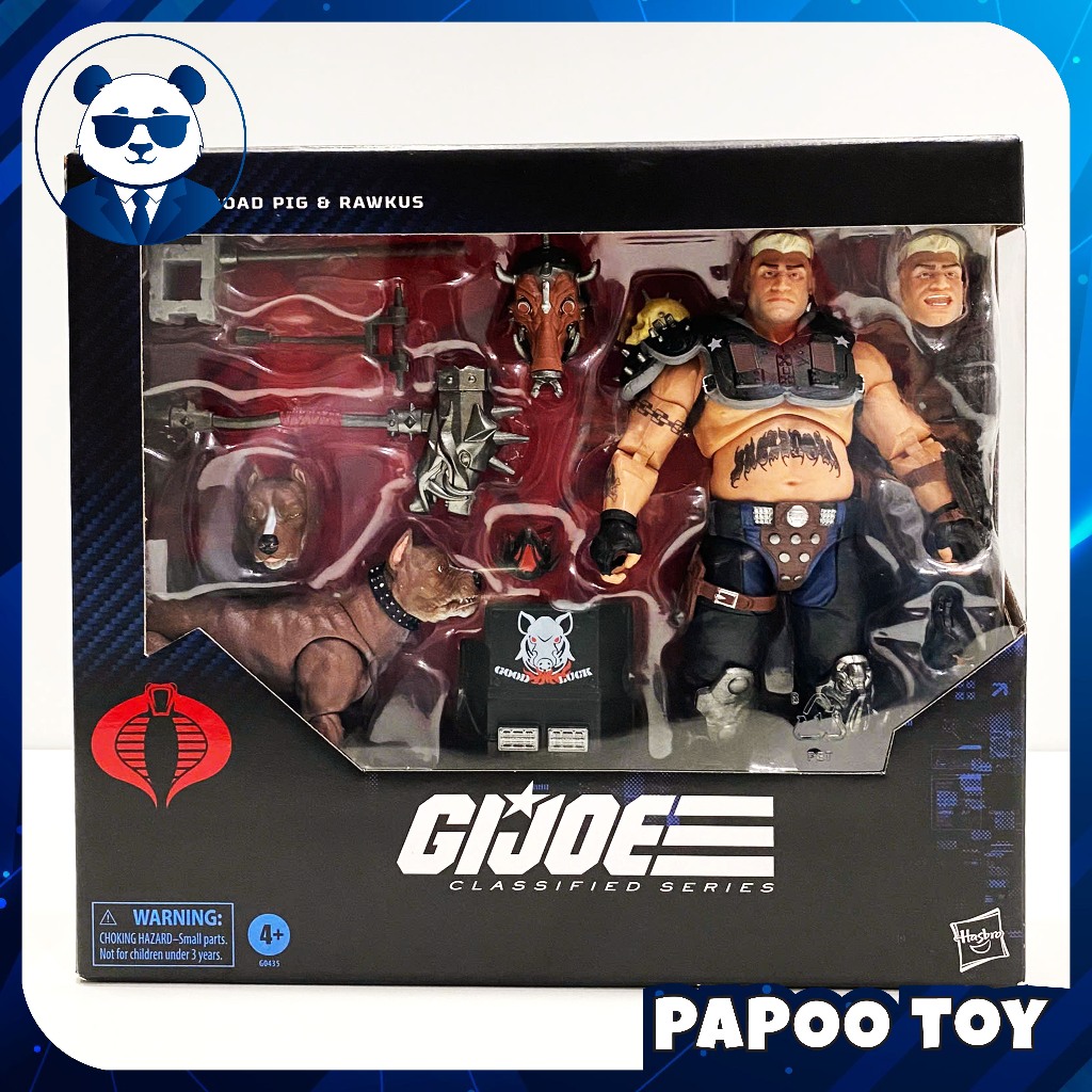 Mô hình Hasbro G.I. Joe Classified Series Dreadnok Road Pig & Rawkus ...