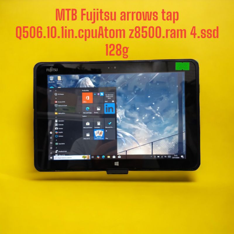 Máy tinh bảng giá rẻ Fujitsu arrows tap q506.ram 4.ssd 64g.không hỗ trợ ...