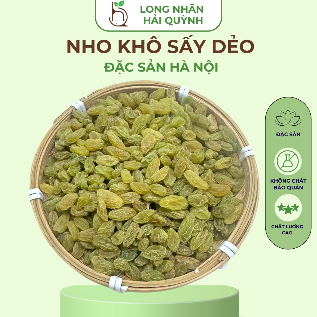 Nho Xanh Khô Sấy Dẻo Ngọt Tự Nhiên, Mứt Nho Khô Cao Cấp | Shopee Việt Nam