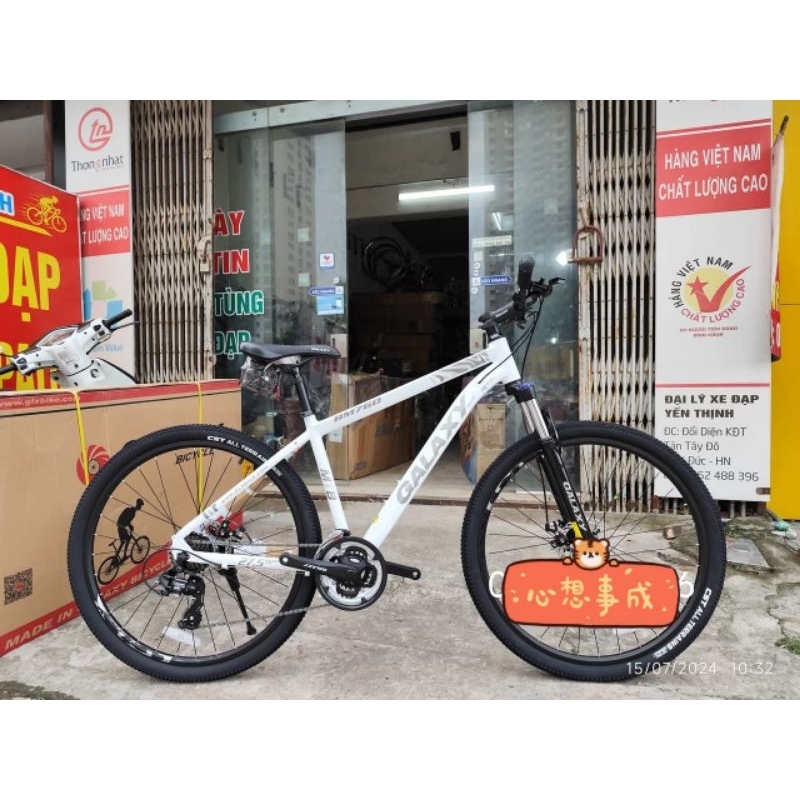 Xe đạp thể thao, xe đạp MTB Galaxy BM760 size 27.5" (tặng: chắn bùn, gọng nước, lục giác lắp ...