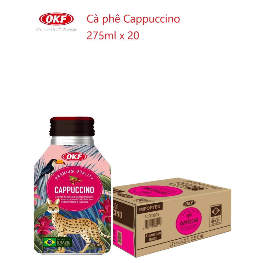 Cà phê Cappuccino 275ML x 20 chai | Shopee Việt Nam