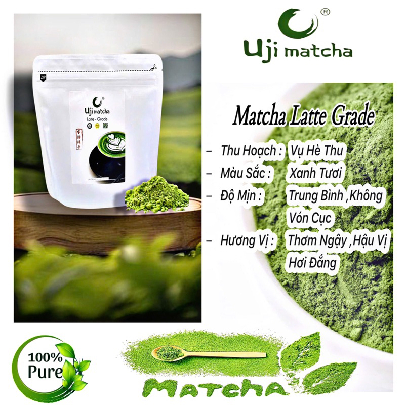 Matcha Uji Nhật Bản(tại Hà Nội) | LATTE GRADE | Shopee Việt Nam