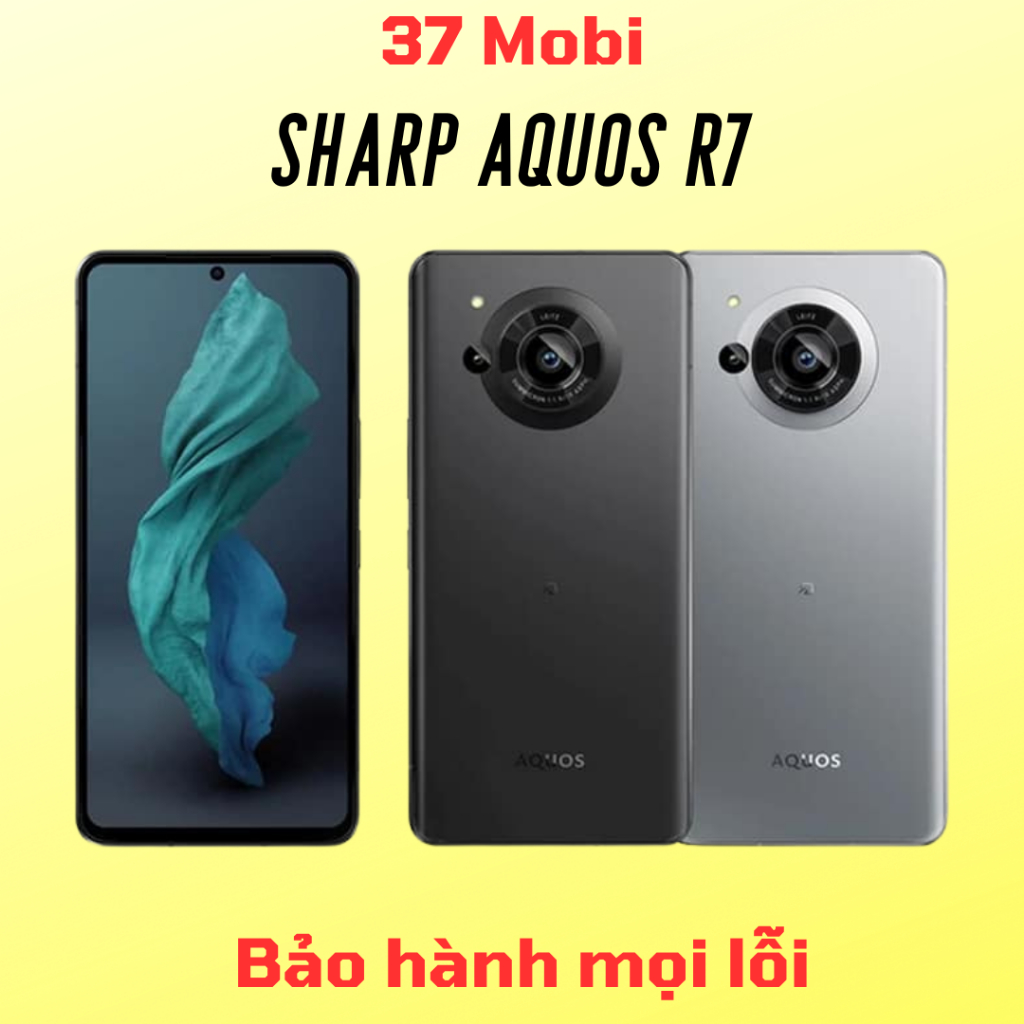 Điện thoại Sharp Aquos R7 màn 240Hz RAM 12G+256G - Chip Snap 8 Gen 1 ...