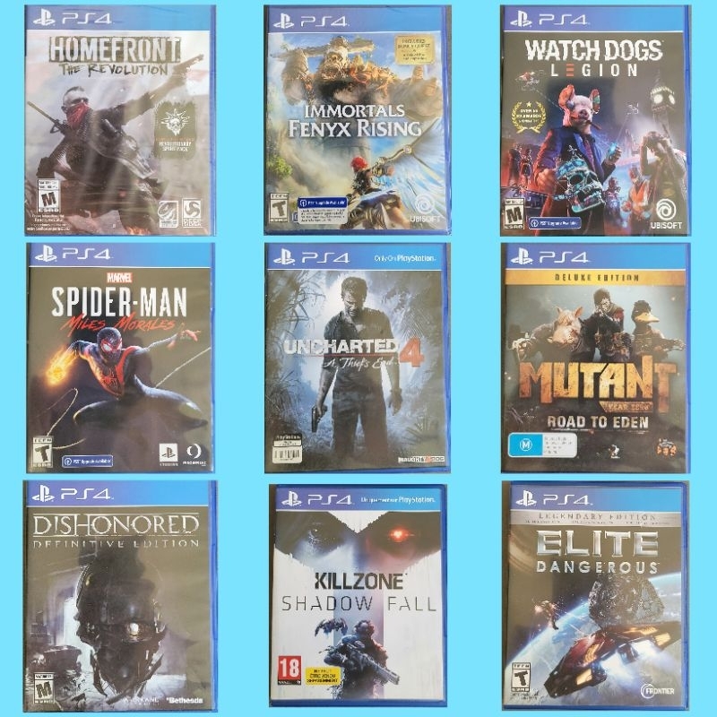 Đĩa game ps4 full box 2nd | Shopee Việt Nam
