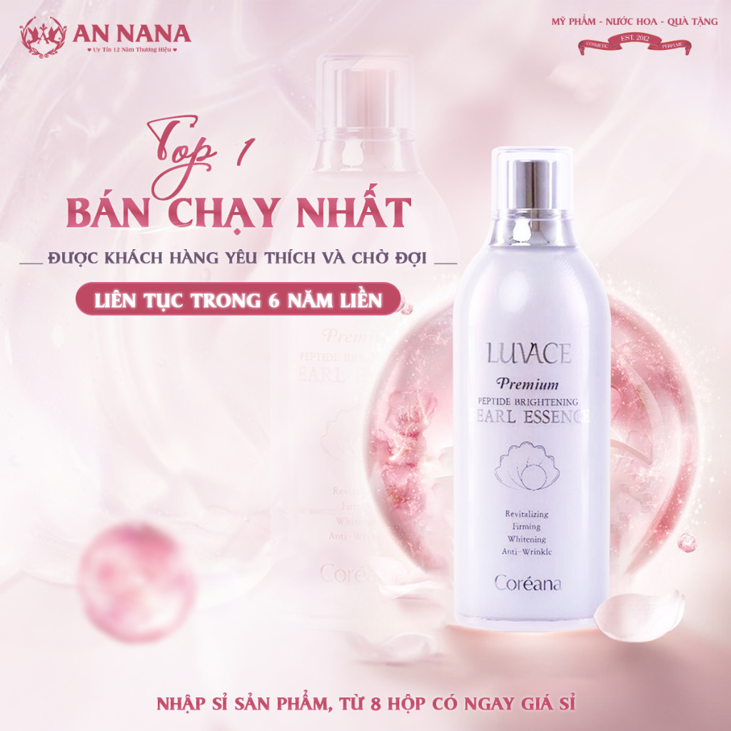 Luvace Korea - Tinh Chất Dưỡng Trắng Da Căng Bóng Coreana Luvace ...
