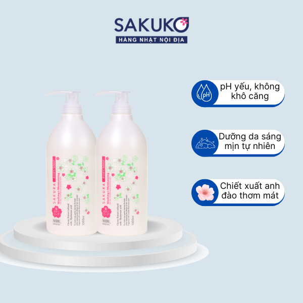 Sữa Tắm Besense Skin 1000ml Kumano Yushi Chuẩn Nhật Dưỡng Ẩm An Toàn ...