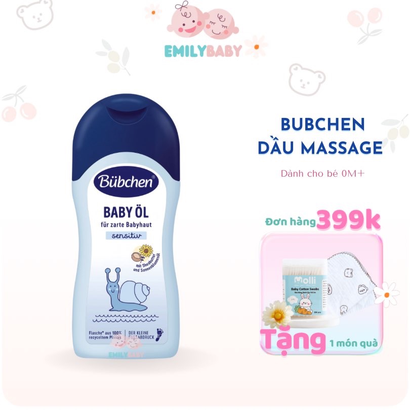 Dầu massage cho bé Bubchen Baby Oil 200ml | Shopee Việt Nam