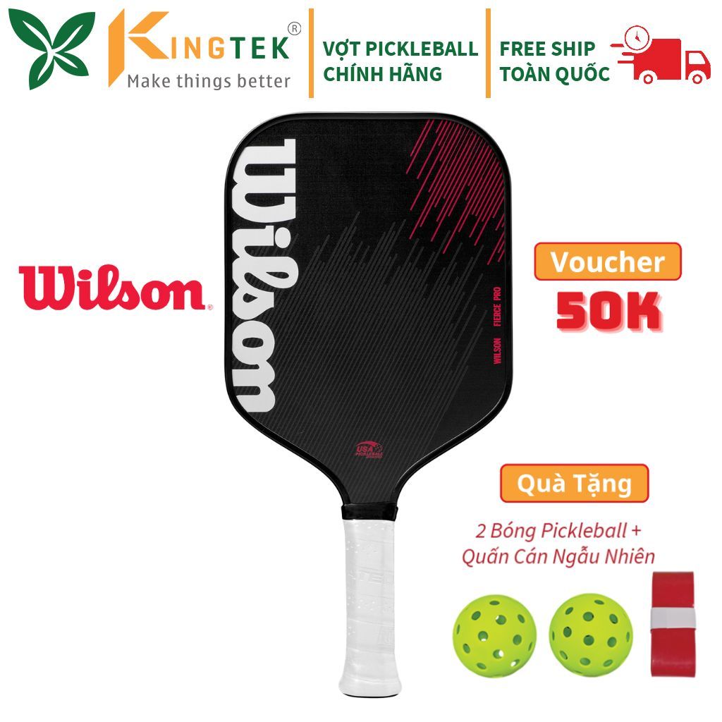 Vợt pickleball Wilson Fierce Pro 13 Chính Hãng | Shopee Việt Nam