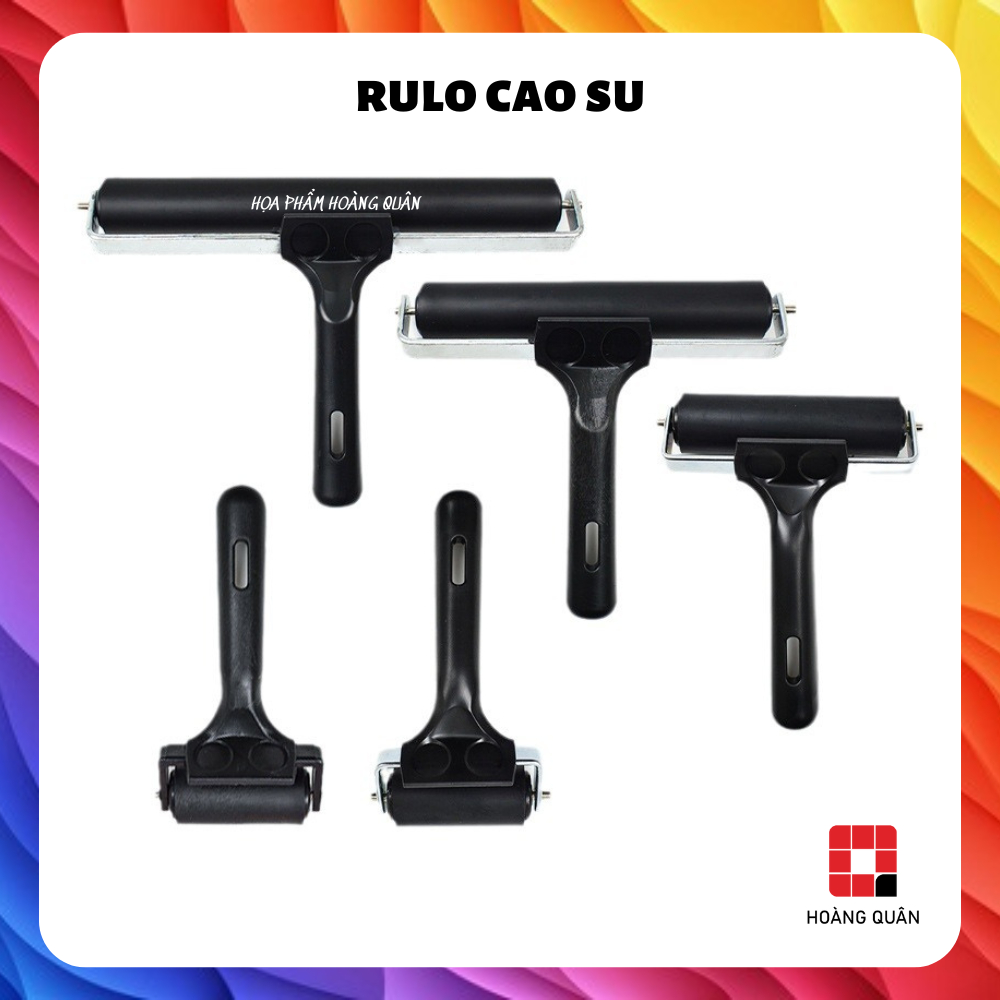 Rulo Cao su - Rulo lăn mực - Con lăn mực - Con lăn cap su | Shopee Việt Nam