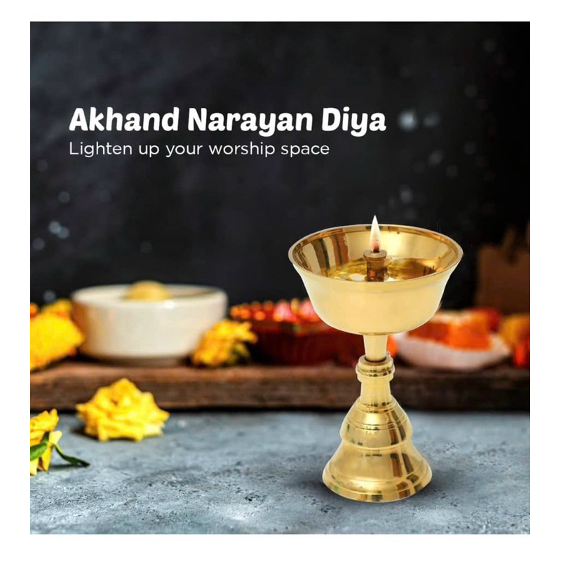 Shubhkart Nitya Akhand Narayan Diya | Shopee Việt Nam