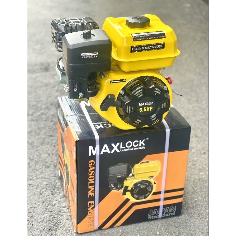 (Huutin) Động cơ xăng, máy MAXLOCK 6,5HP và 7,5HP cốt thẳng (có tặng ...