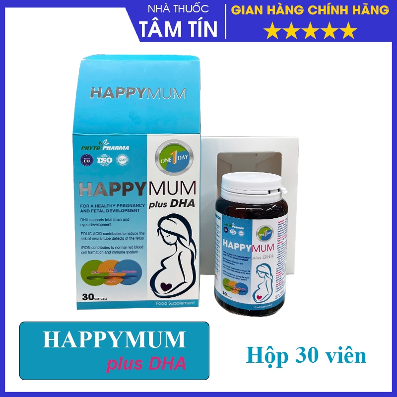 Happy Mum Plus DHA và Avisure mama Bổ sung DHA, EPA, các Vitamin và ...