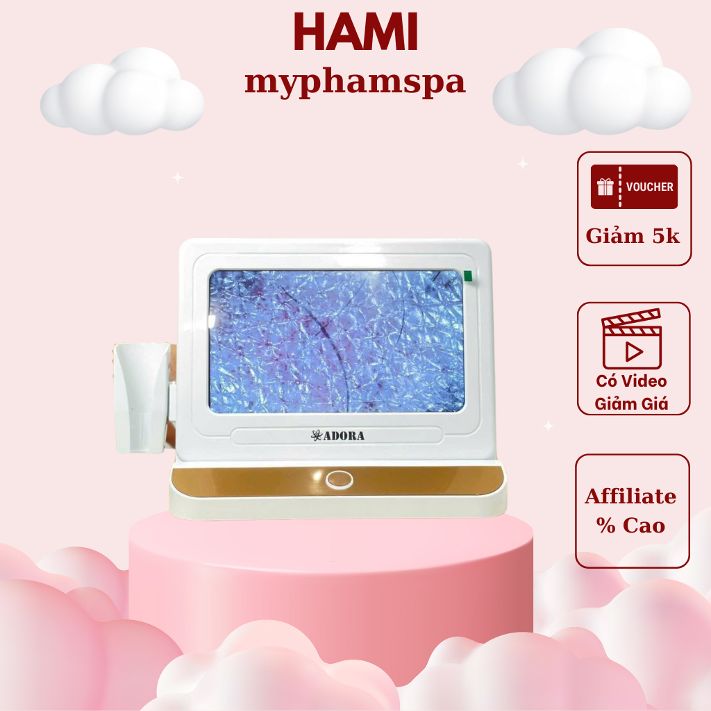 Máy Soi Da Ipad Meboyi Skincare & Adora Hàn Quốc 3 Chế Độ Soi Bảo Hành 12 Tháng - HAMI | Shopee ...