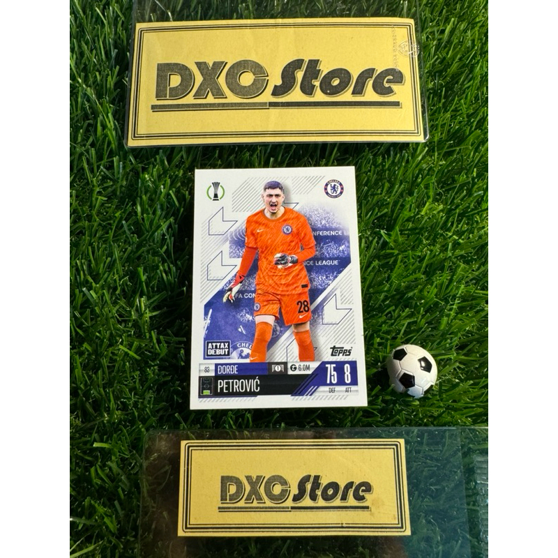 [ CHÍNH HÃNG ] - ATTAX DEBUT - TOPPS MATCH ATTAX 2025 - DORDE PETROVIC ...
