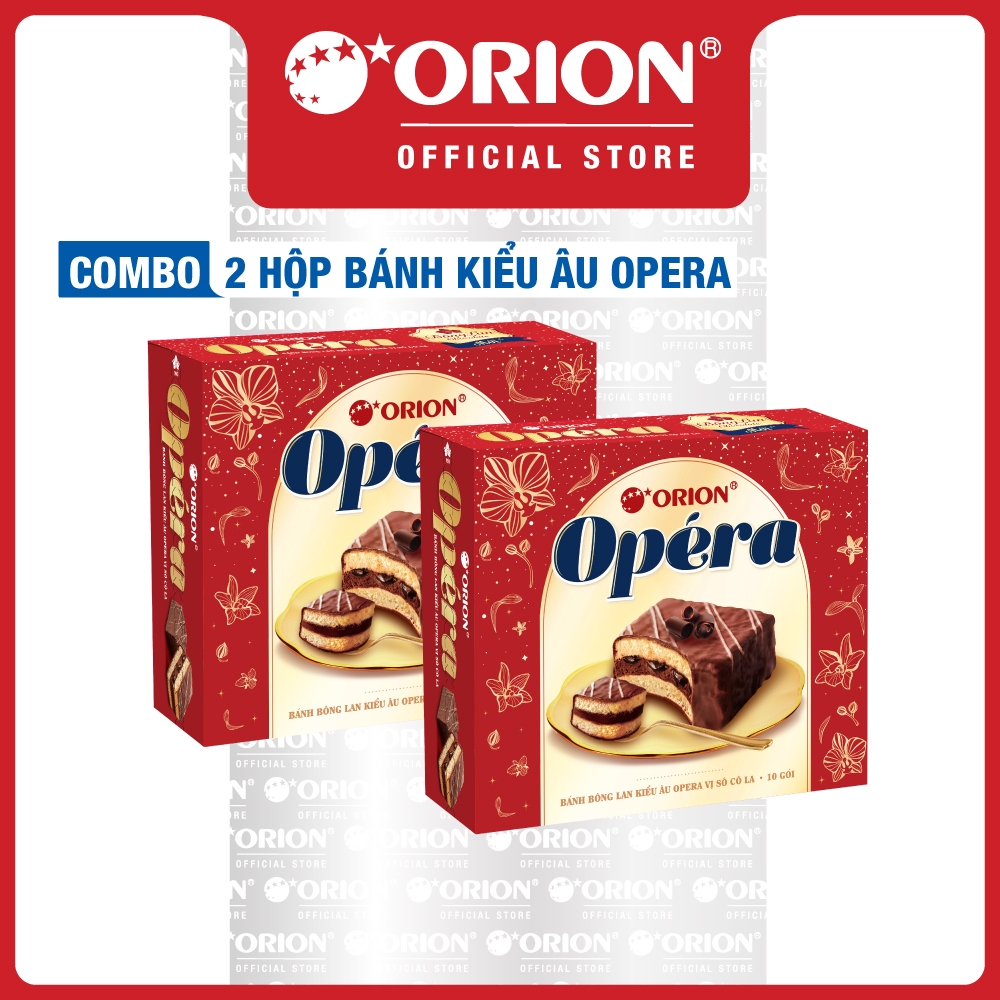 Combo 2 Hộp 10 Gói Bánh kiểu Âu OPERA (280g) | Shopee Việt Nam