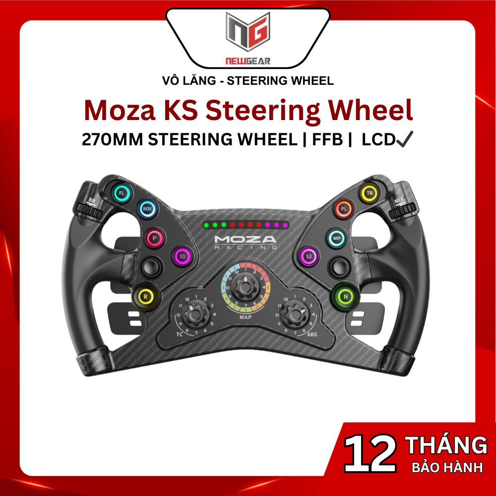 Vô Lăng Moza Racing KS Steering Wheel – Chơi Game Chuyên Nghiệp Thiết ...