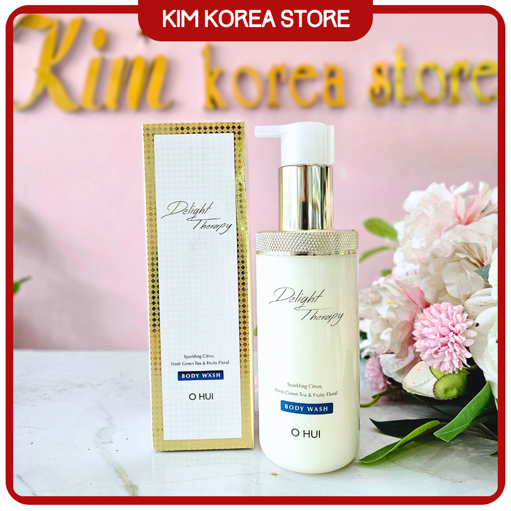 Sữa tắm ohui body wash delight therapy⚡CHÍNH HÃNG⚡Sữa tắm cấp ẩm, dưỡng trắng, mềm mịn chống ...