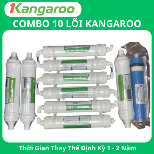 Combo 10 Lõi Lọc Nước Kangaroo Hydrogen Model KG10A4VTU, KG100HK, KG10A5 | Shopee Việt Nam