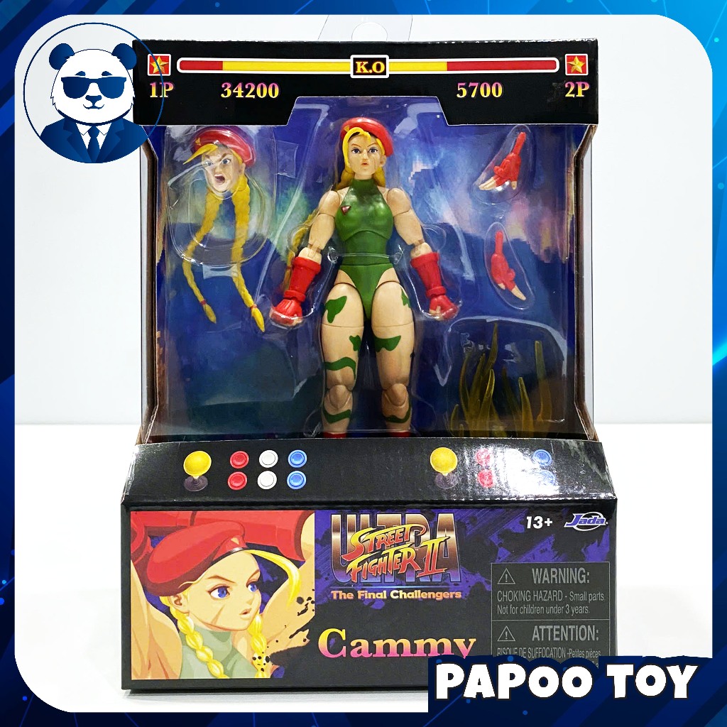 Jada toys Ultra Street Fighter II: The Final Challengers Cammy Action ...