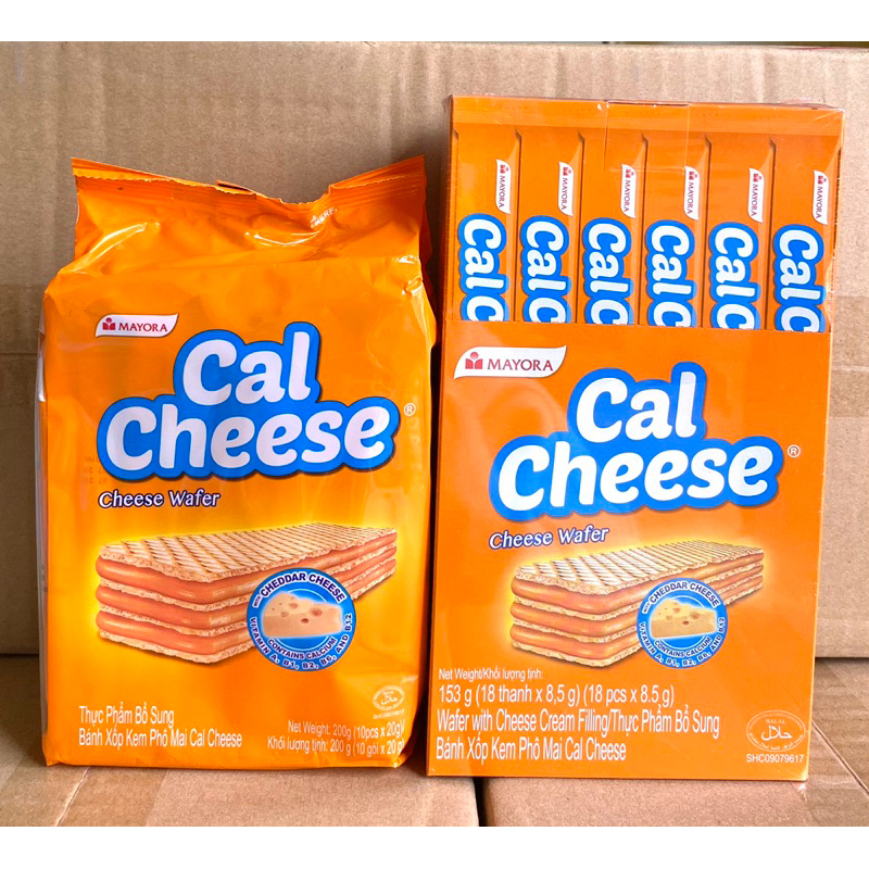 Bánh Xốp Phomai CalCheese hộp 153g/túi 200g | Shopee Việt Nam