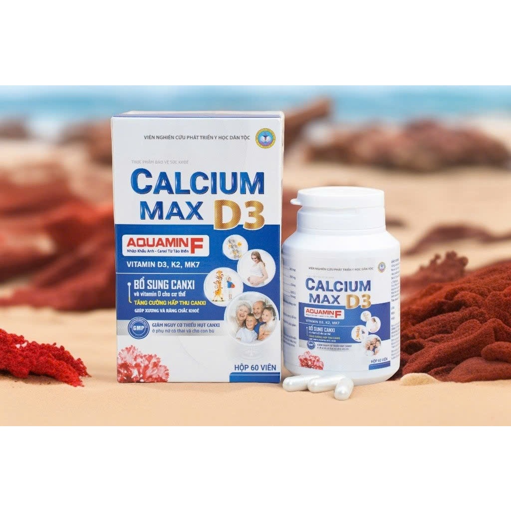 Viên uống Canxi Hữu Cơ Calcium Max D3 Hộp 60 viên | Shopee Việt Nam